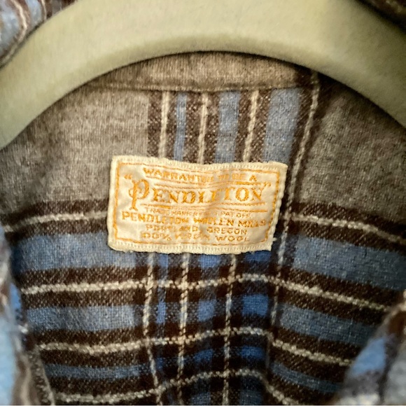 Pendleton | Jackets & Coats | Pendleton Vintage 49er Plaid Jacket ...